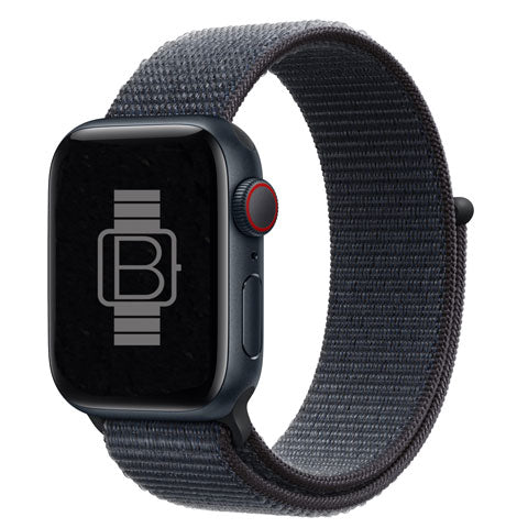 Nylon Woven Sport Loop Band for Apple Watch - Ink (High Quality ...