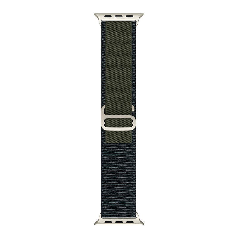 Alpine Loop Band (High Quality For Apple Watch) Black & Green – Bakers ...